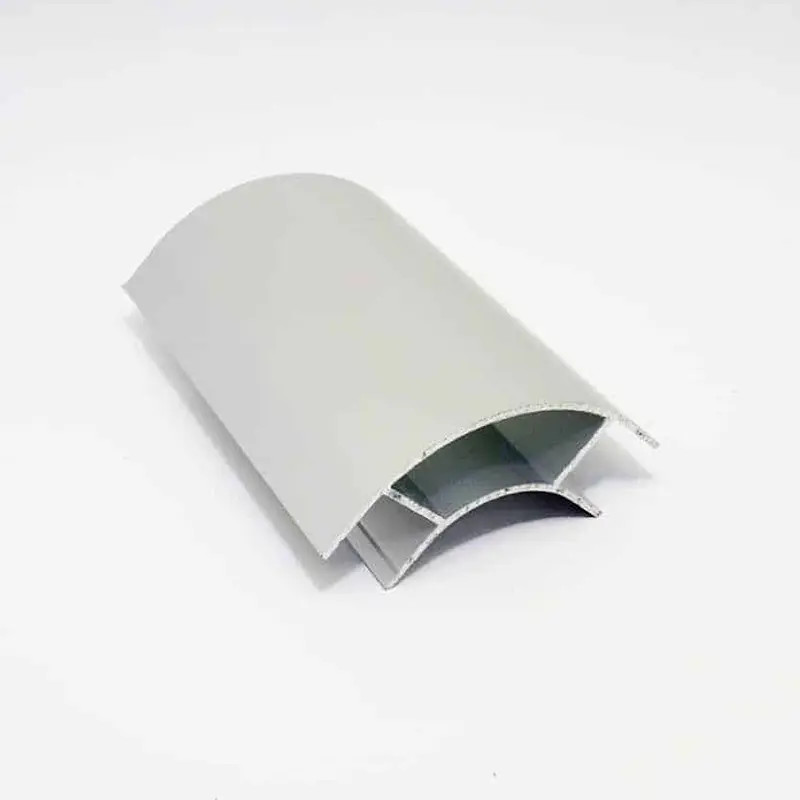 Radius Aluminium Alloy Round Corner Profile Untuk Furniture Edge